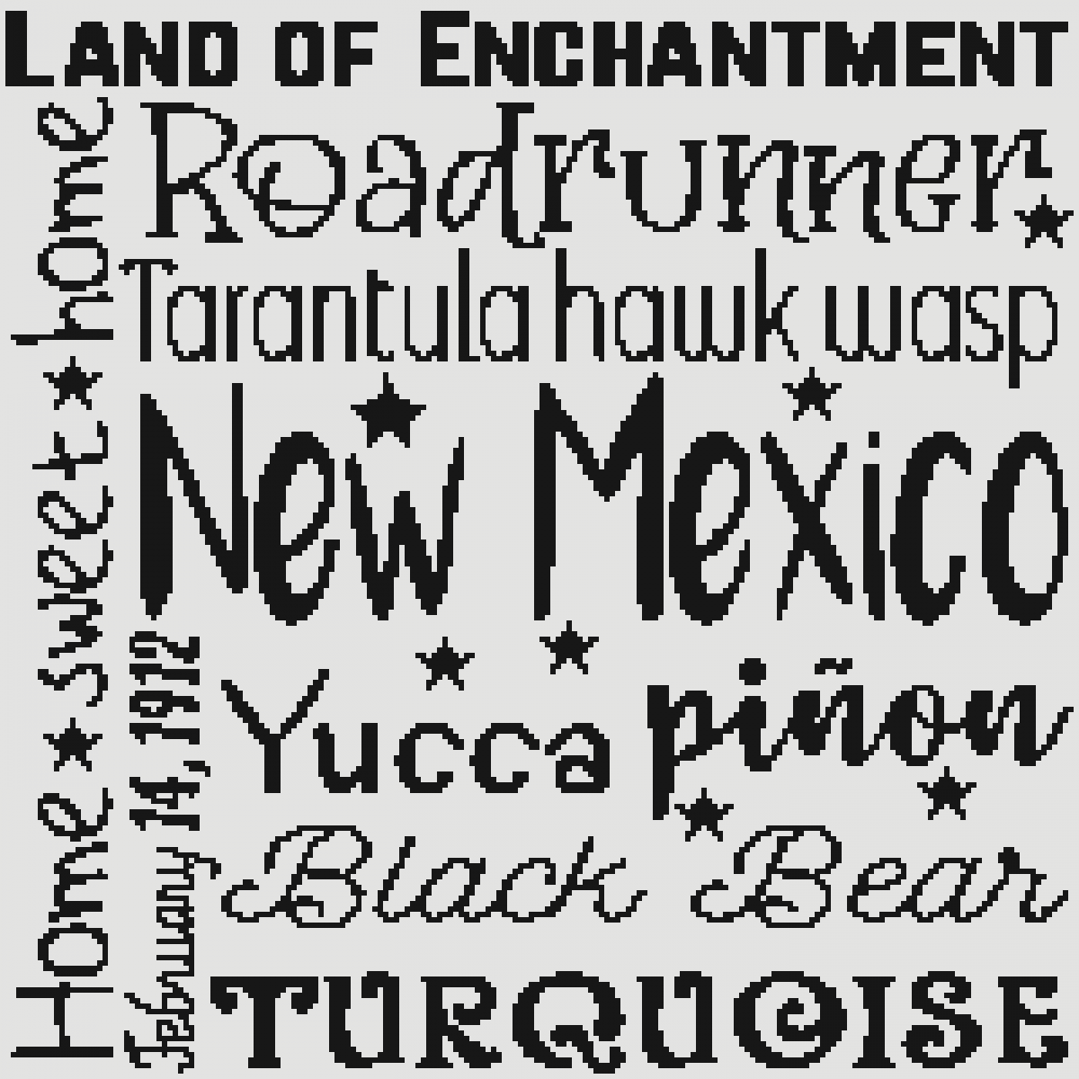 Momma's J.A.M. Pack Crochet Word Charts - Creating Artistic Patterns